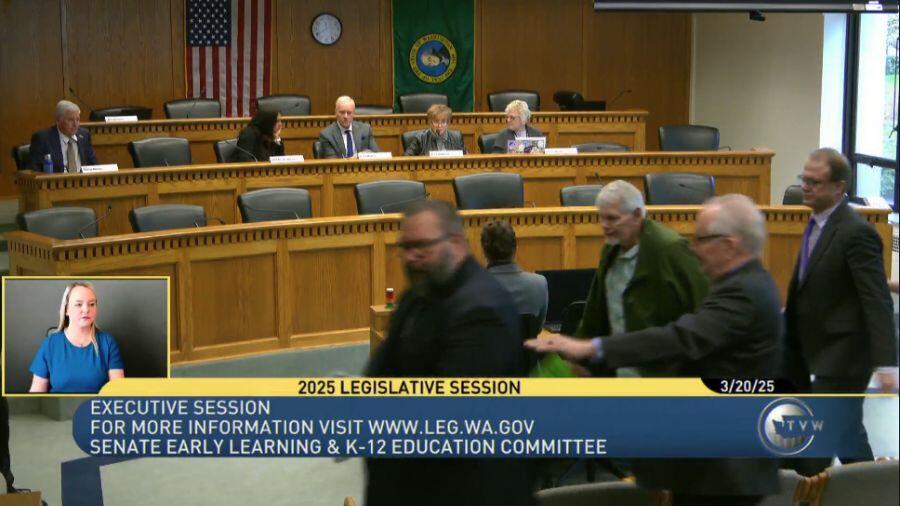 Chaos in Olympia: Security removes Tim Eyman, citizens from WA Senate ...