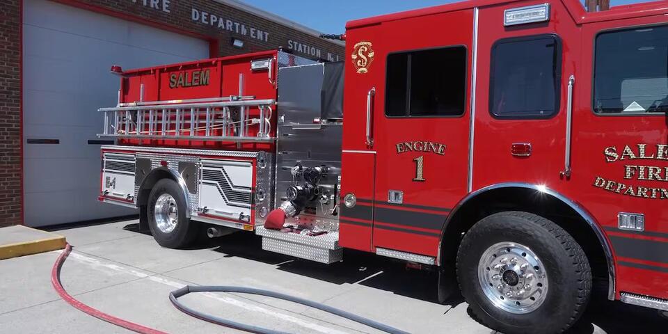 Salem Fire Department gets new fire engine within months, not years ...