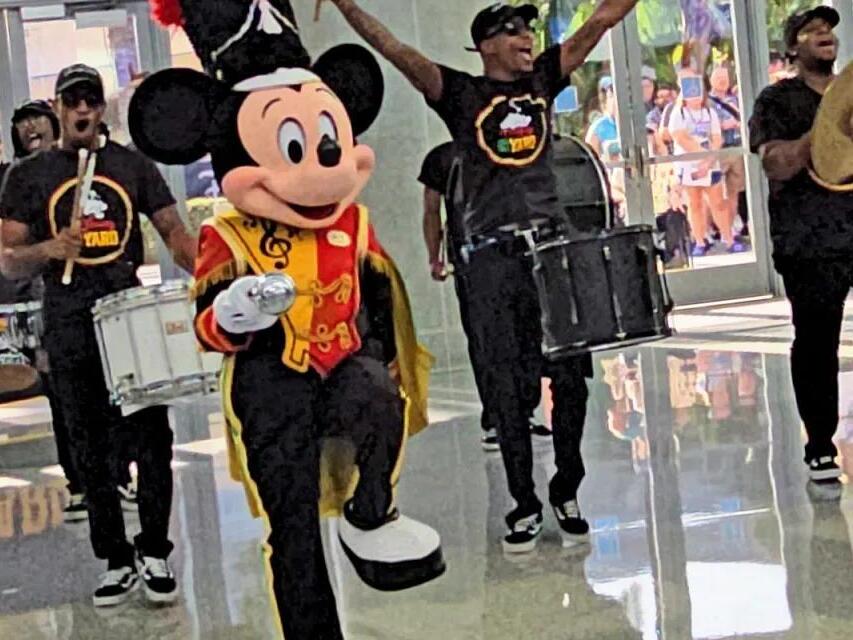D23 2024: Watch Disney on the Yard stomp into the Anaheim Convention ...