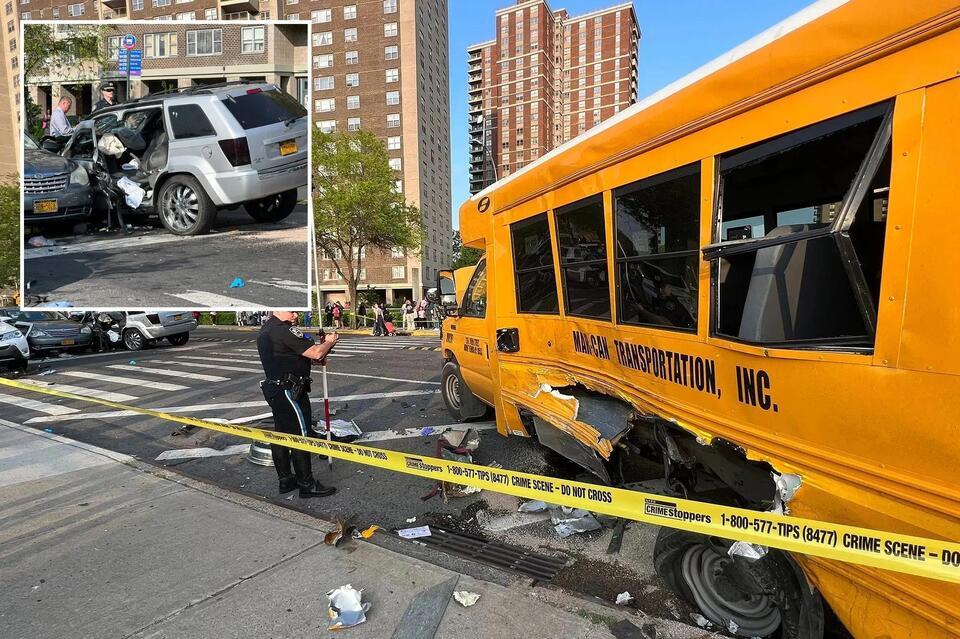 Special needs student among 2 critically injured in NYC school bus ...
