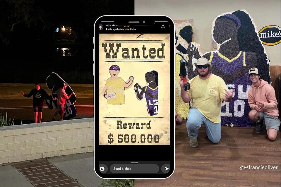 Hilarious LSU Homecoming ‘Pomping Prank’ Goes Viral - NewsBreak