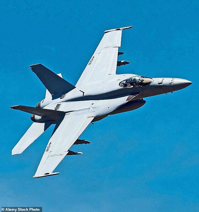 Multi-million-dollar Super Hornet fighter jet like the one Tom Cruise ...