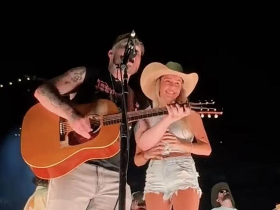 Viral “Hawk Tuah” Girl Joins Zach Bryan On Stage For “Revival” In Nashville