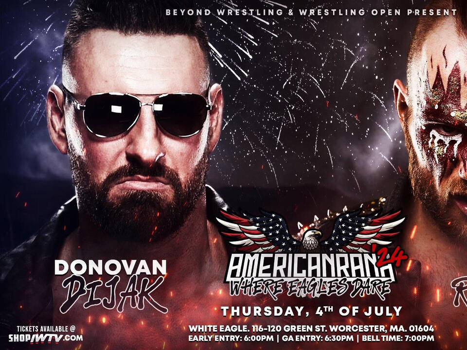Donovan Dijak To Face Aaron Rourke In First Post-WWE Bout At Beyond ...