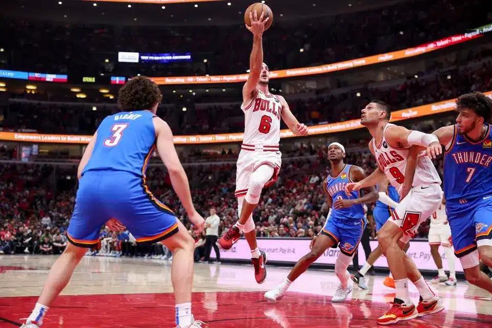 Chicago trade Alex Caruso to Oklahoma City for Josh Giddey - NewsBreak