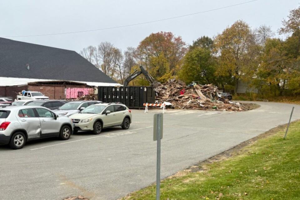 Bangor Parks & Recreation Building Demolishes Old Storage Barn To Make ...
