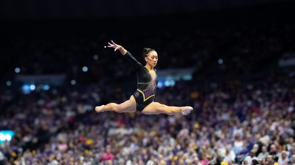 LSU Gymnast Kailin Chio: SEC Freshman of the Week for 5th consecutive ...