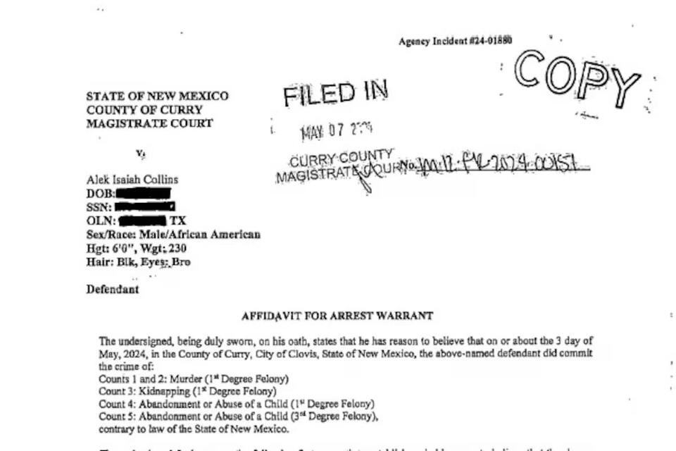 KCBD Investigates: Arrest warrant details suspect’s motive in Clovis ...