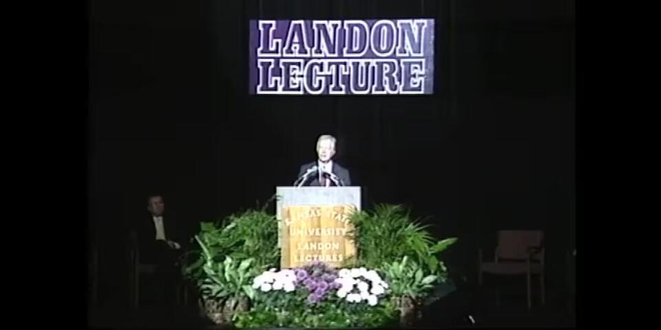 From the 13 NEWS Archives: Former Pres. Jimmy Carter delivers KSU ...