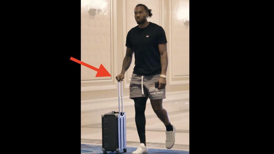 People said the same thing about video of Kawhi Leonard arriving at USA ...
