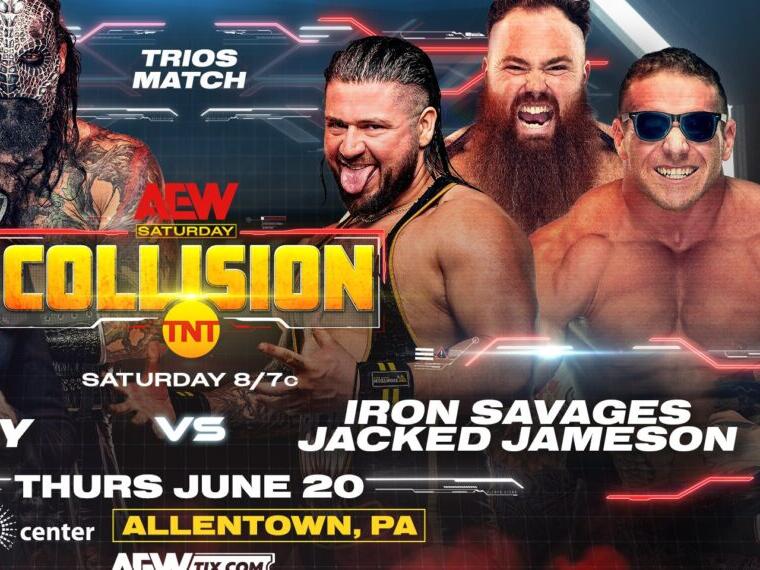 The Patriarchy Battles The Iron Savages and Jacked Jameson On AEW Collision