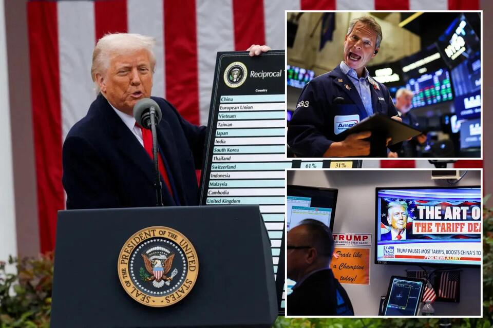 Dow plunges more than 2,000 points after historic rally on Trump’s ...