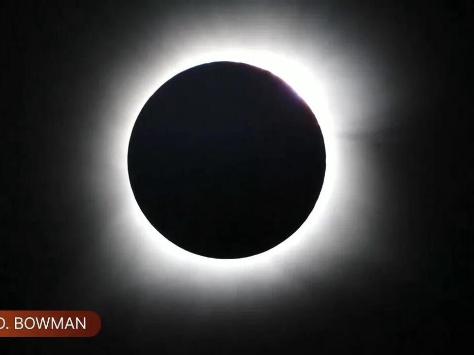 Unique solar eclipse photo shared by International Space Station astronauts
