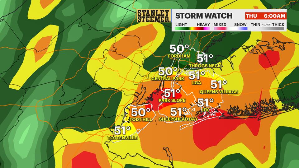 STORM WATCH: Heavy rain and high winds to cause a messy morning commute ...