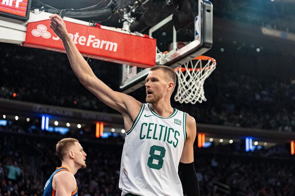 Kristaps Porzingis injury: Celtics big has update on ankle sprain ...