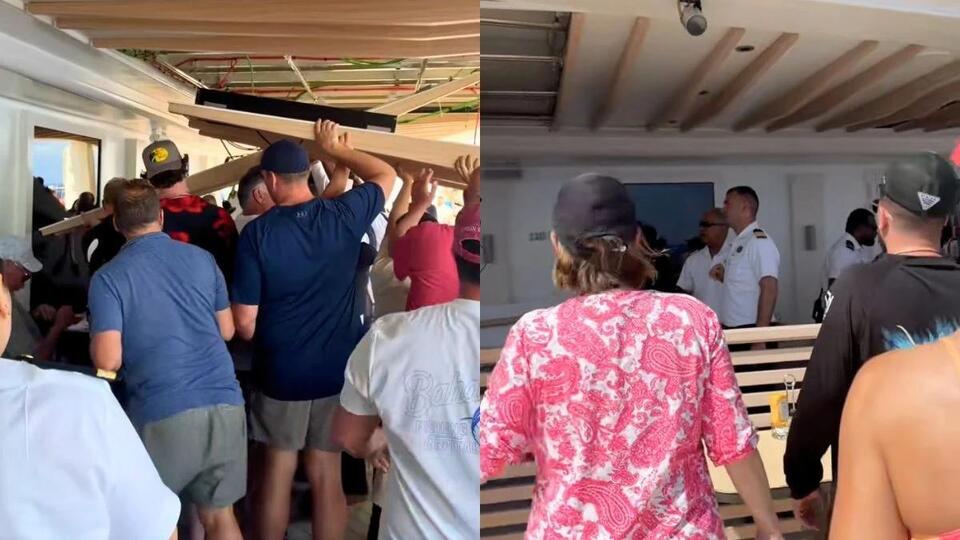 Ceiling Panel Falls at Dining Venue on Norwegian Cruise Line’s Newest ...