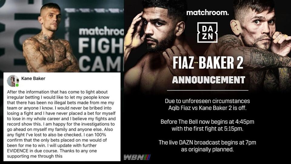Kane Baker stuns with bribery claims after Eddie Hearn pulls fight ...
