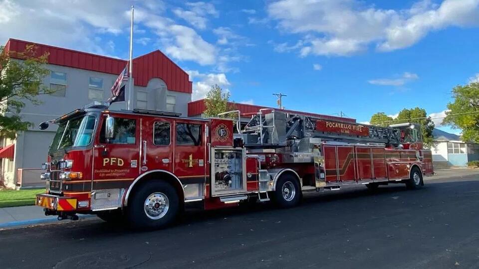 Pocatello Fire Department welcomes new aerial ladder truck next week ...