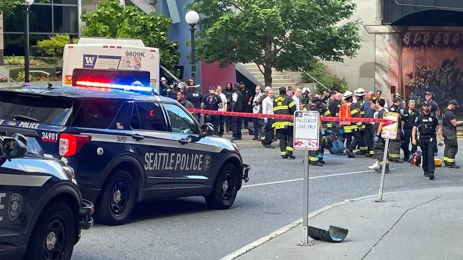 Seattle bus crashes into building injuring more than a dozen people ...