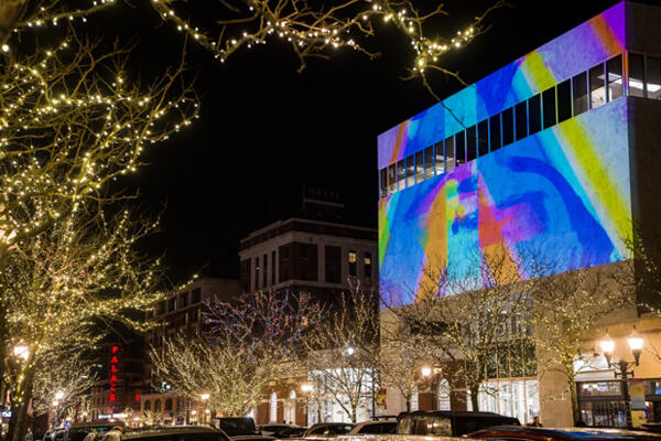 Stamford Downtown debuts public video art installation on Ferguson ...