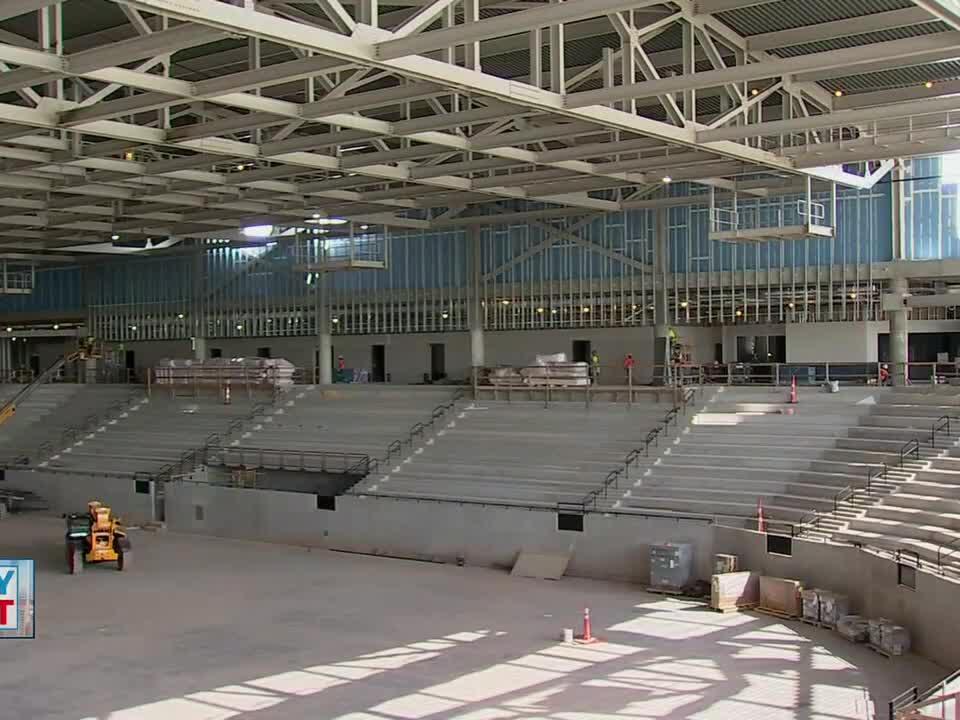 Sneak Peek Inside MAPS4 State Fair Coliseum Construction