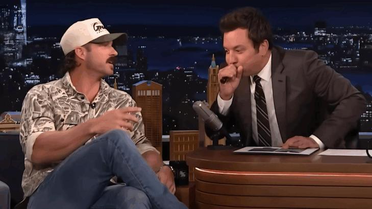 Riley Green Teaches Jimmy Fallon How To Use A Duck Call - NewsBreak
