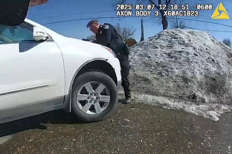 Video shows woman struck Bismarck officer with SUV before being fatally ...