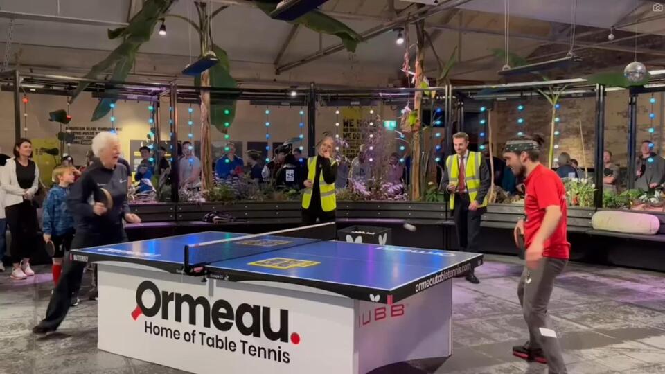 Watch: 120 players participate in table tennis rally for world record ...