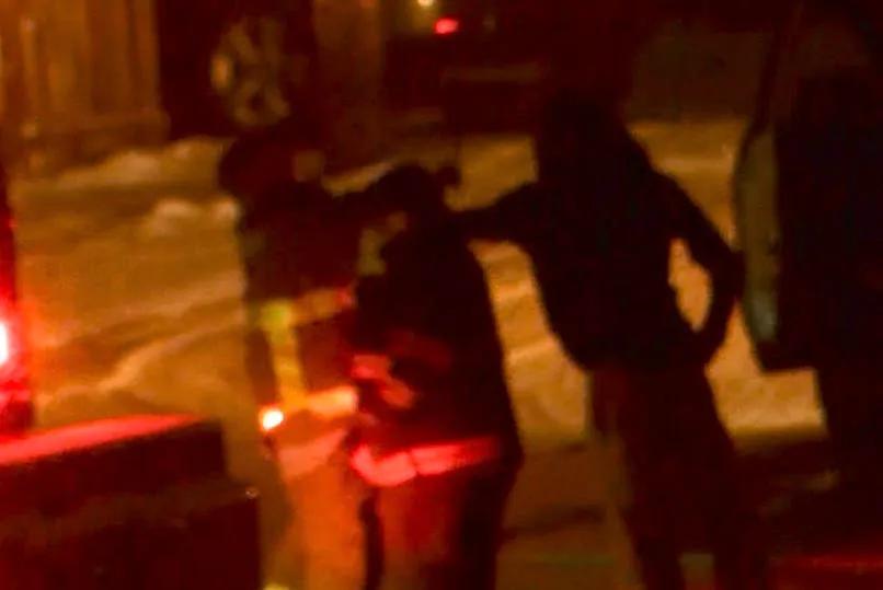 VIDEO: Driver punches firefighter during road closure altercation ...