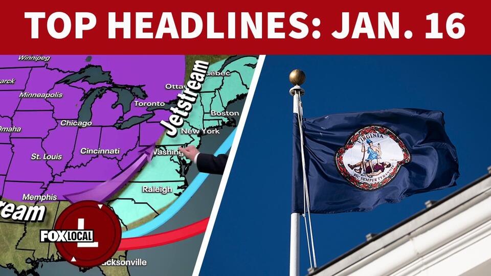 TOP HEADLINES: Snow watch, Virginia redistricting efforts ahead of ...