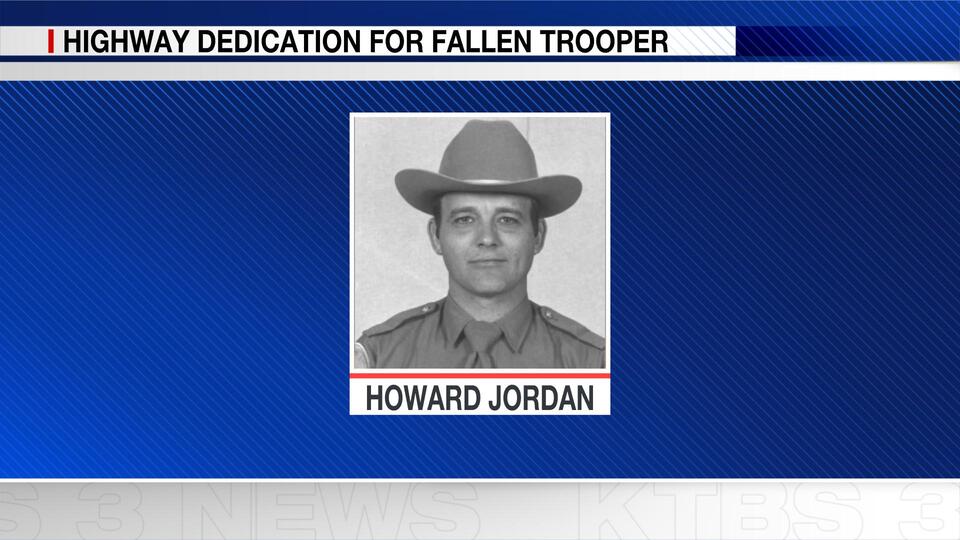 Fallen Texas DPS Officer Howard Jordan honored with highway memorial ...