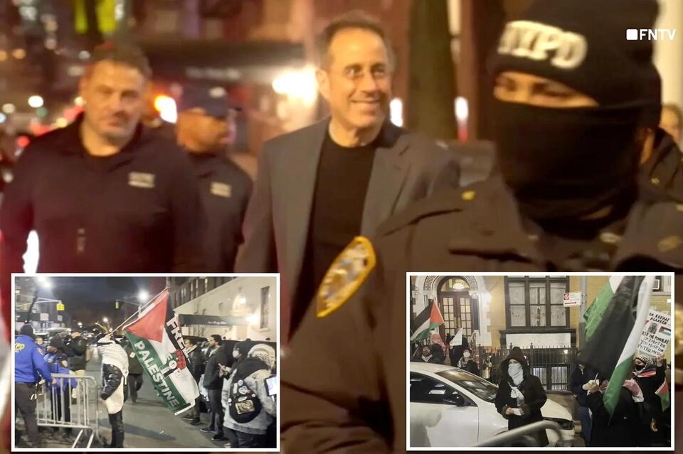 No serenity for Jerry Seinfeld as he’s berated by anti-Israel ...