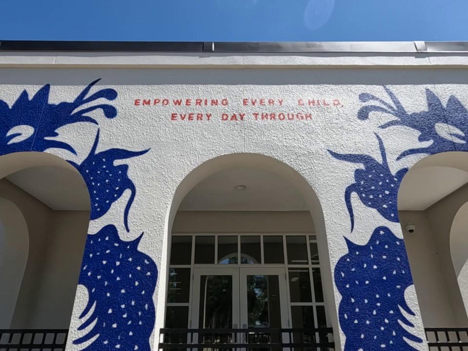 Positive message murals adorn Tampa Bay schools