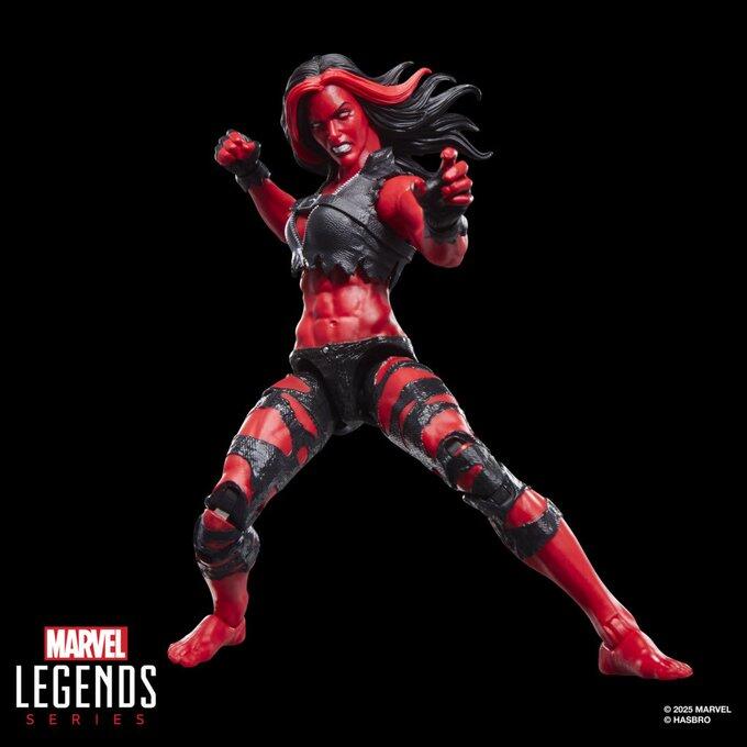 Hasbro Marvel Legends Series 6″ Red She-Hulk Figure Available Now ...