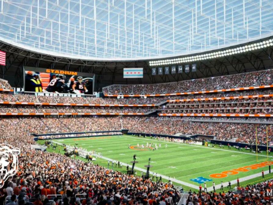 Bears Release First Renderings and Plans for New Stadium in Chicago