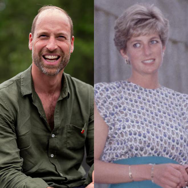 Prince William Recreates Princess Diana's Iconic Photos 34 Years Later ...
