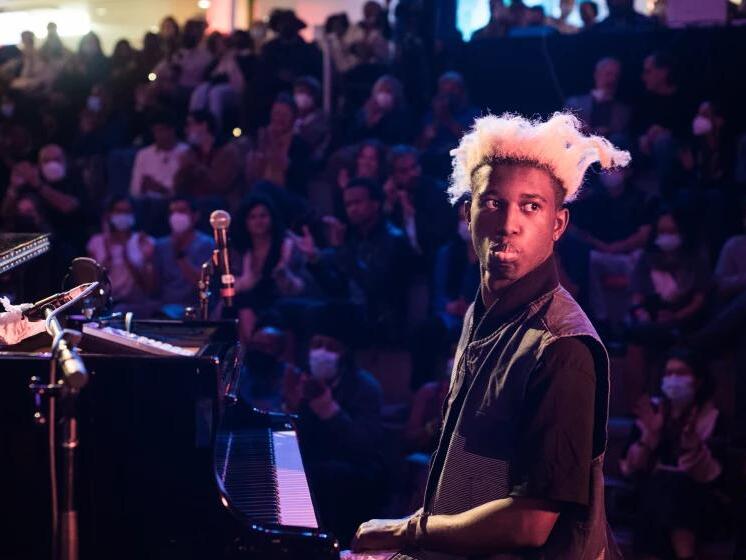 Keyboardist Julius Rodriguez shines at the 2024 Newport Jazz Festival