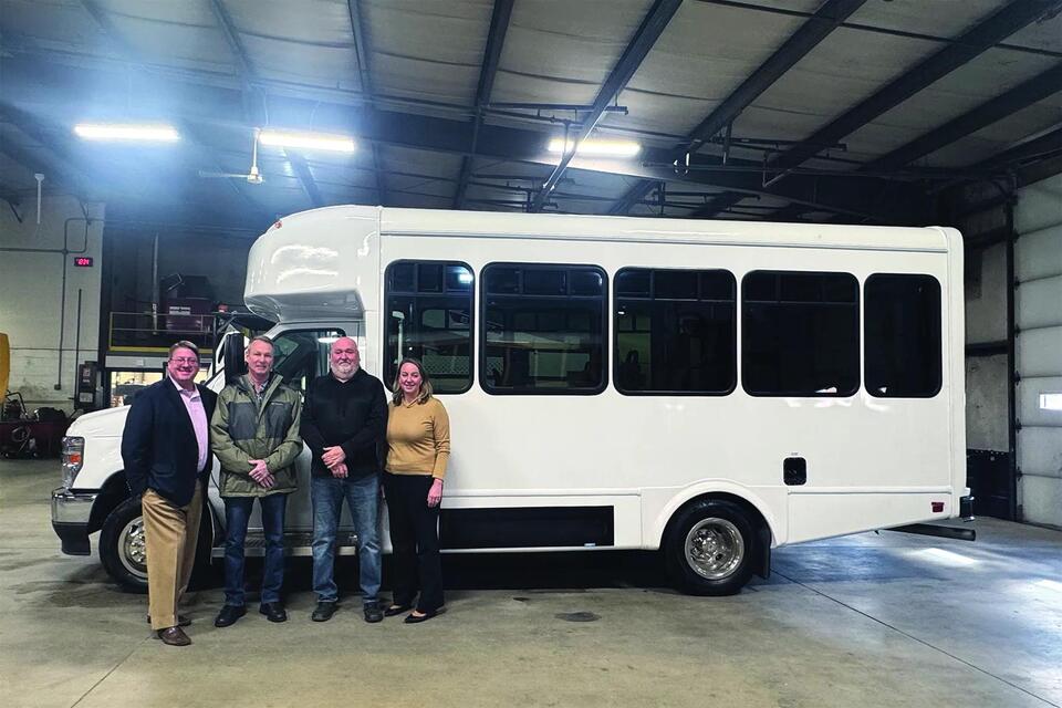 Wolfington Body Company Donates 14-Passenger Shuttle Bus to KSI - NewsBreak