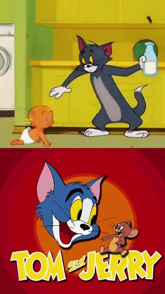 TOM & JERRY ️ . . #tomandjerry #cartoon created by Animal Farm 🦘 ️ with ...
