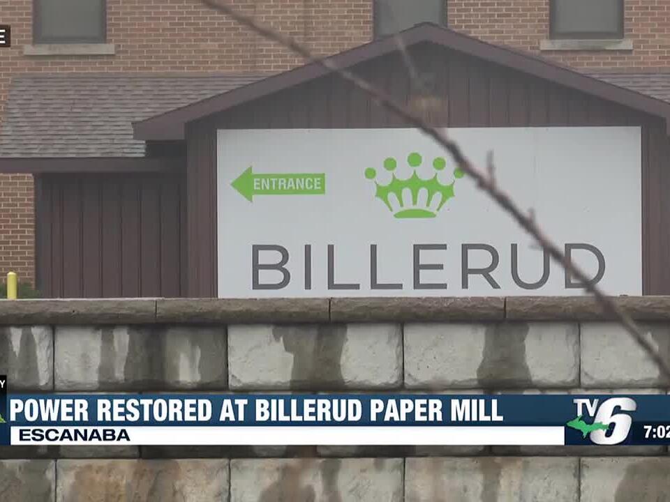 Power restored at Billerud Paper Mill after outage, cleanup measures ...