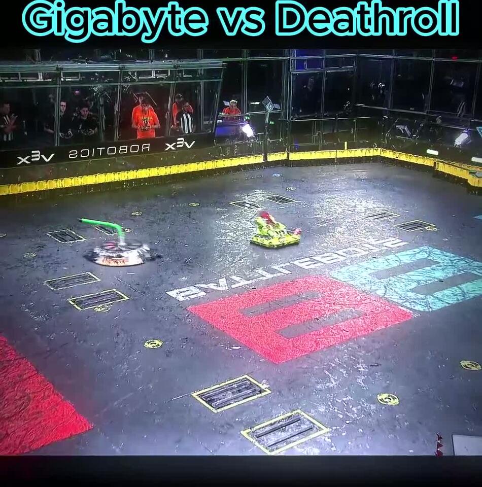 #WinOfTheWeek Gigabyte vs Deathroll #battlebots #battle #bots #robot # ...