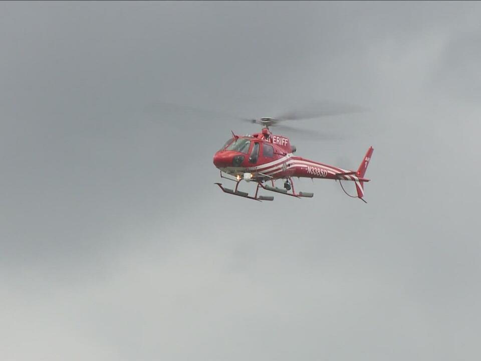 Air 1 helicopter helps with 6 arrests in connection to stolen vehicles