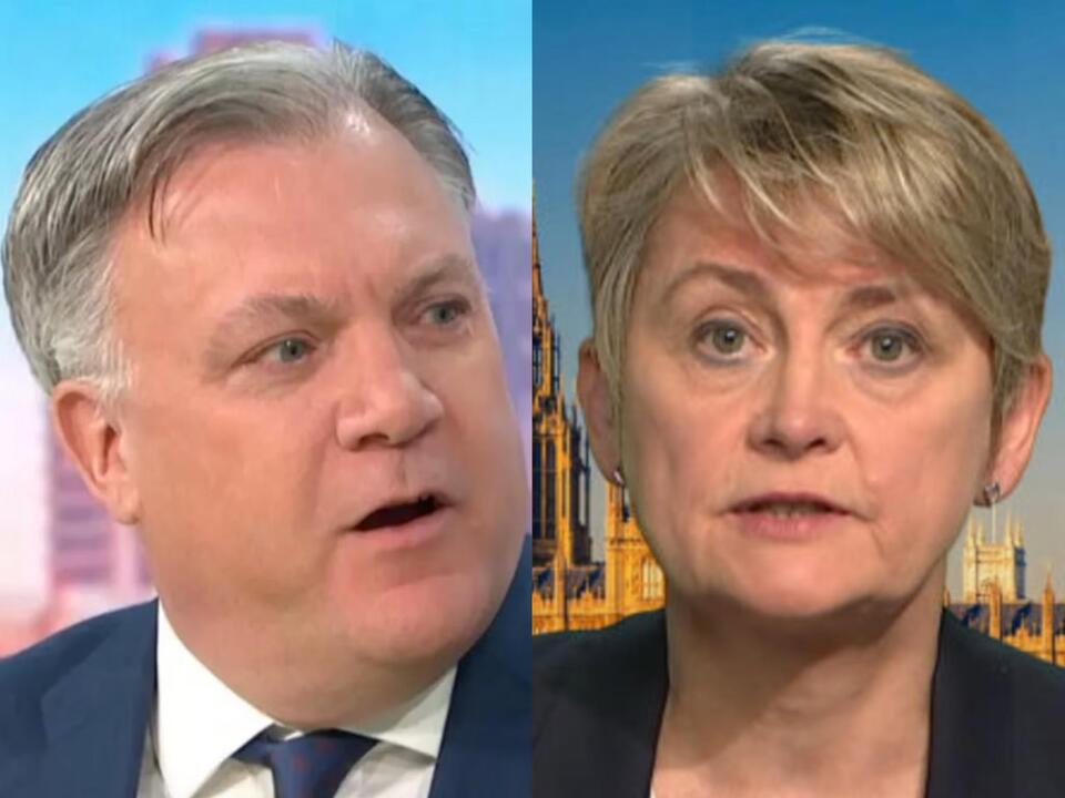GMB host Ed Balls sits out Yvette Cooper interview due to conflict of ...