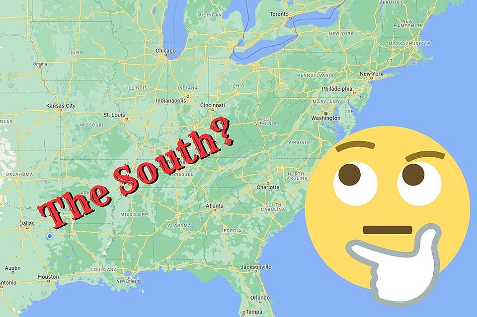 A Map of ‘The South’ is Going Viral on Social Media. Is it Right ...