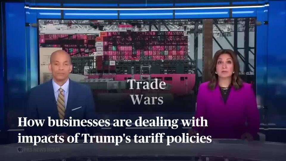 How businesses are dealing with the impacts of Trump's tariff policies U.S. businesses are ...