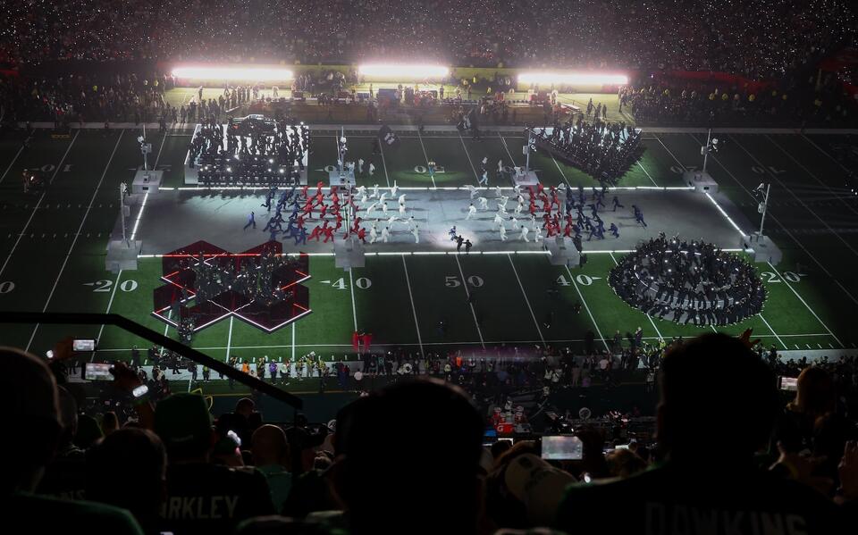 Kendrick Lamar's Super Bowl LIX Stage Was Made to Look Like Playstation ...