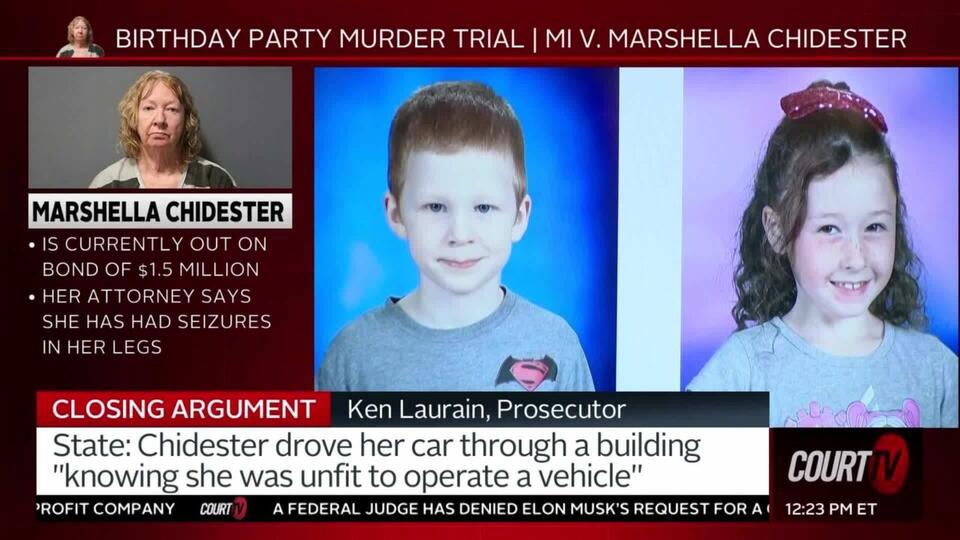 Prosecution: Zayn and Alanah Died As A Result of Chidester Driving That ...