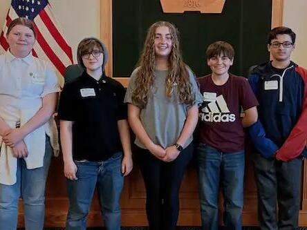 FJHS Students See Democracy In Action At County-Wide Government Day