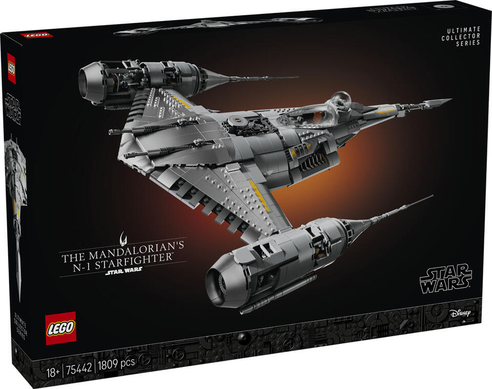 LEGO Star Wars UCS The Mandalorian’s N-1 Starfighter (75442) Officially ...