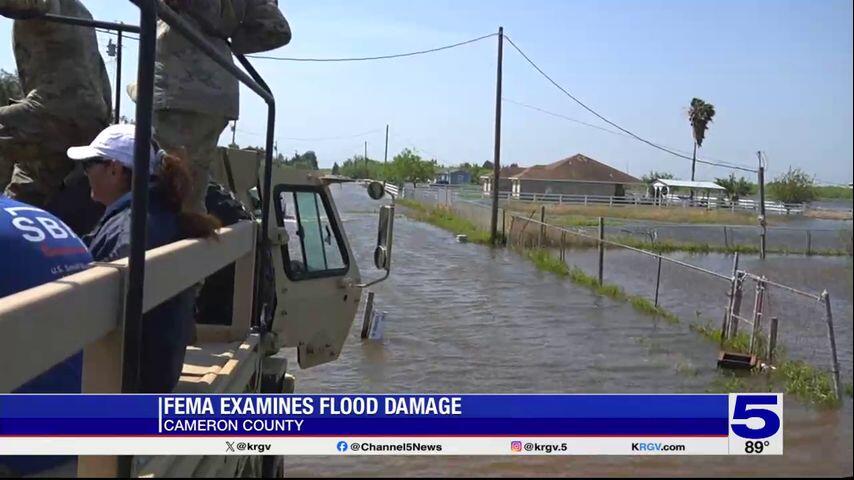 FEMA officials assess storm damage in Cameron County - NewsBreak